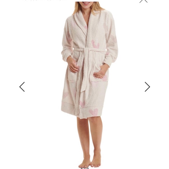 Splendid | Intimates & Sleepwear | Nwt Splendid Fuzzy Print Heart Robe ...